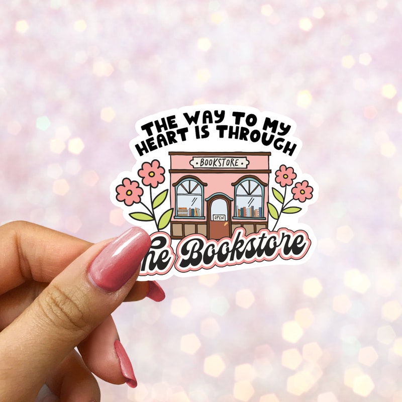 Bookish Stickers - Etsy