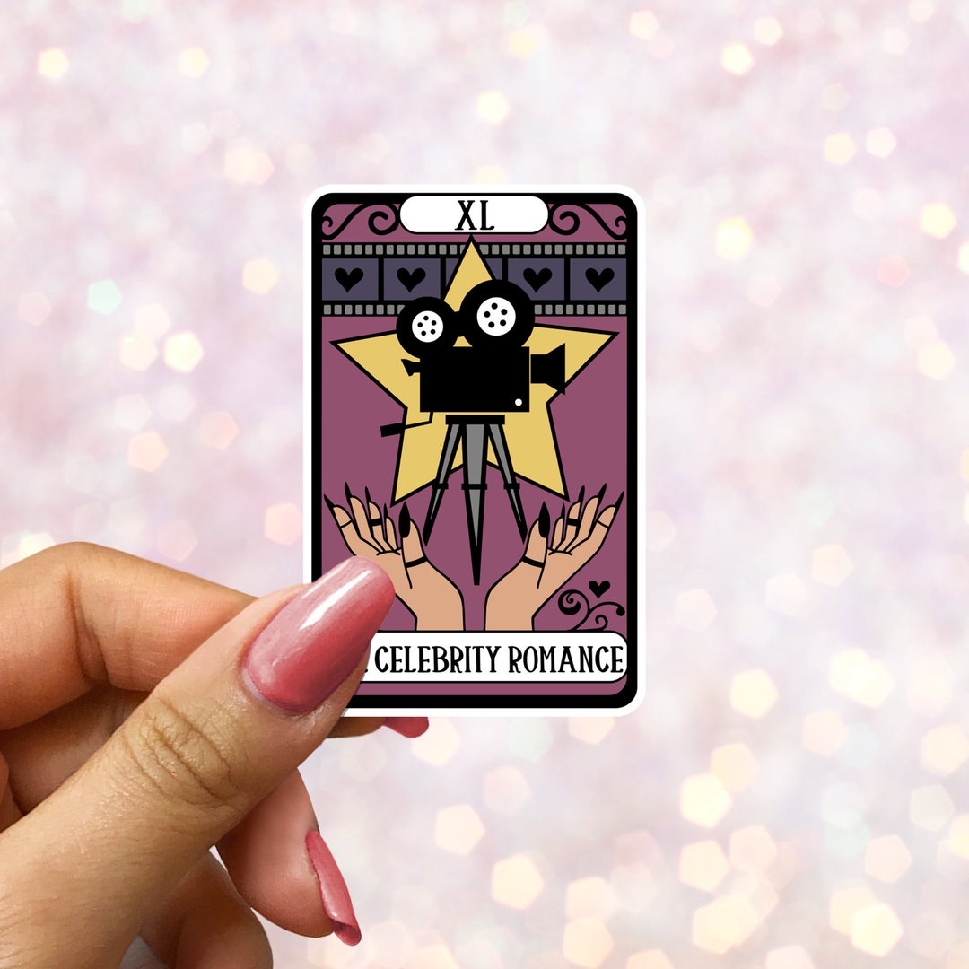 The Celebrity Romance Tarot Sticker | Bookish Sticker | Book Lover Gift ...