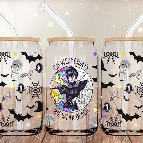 Teacher UVDTF 16oz Cup Wrap Cup Wrap for Glass Can UV DTF - Etsy