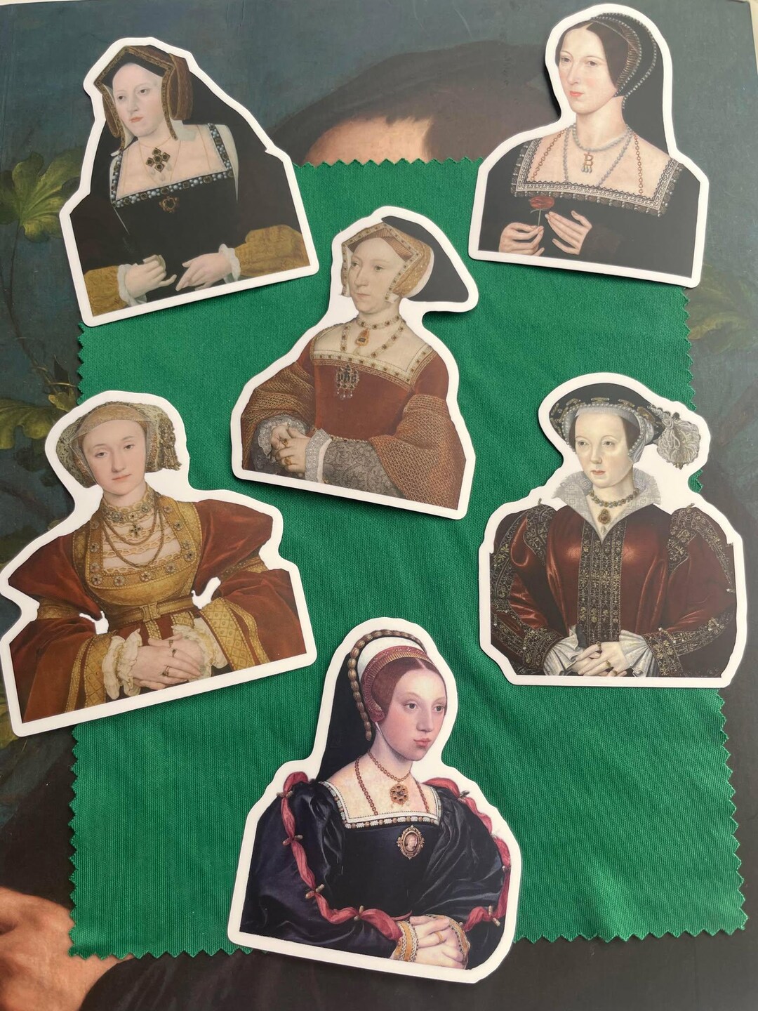 Six Wives of Henry VIII Tudor Queen Decal Stickers - Etsy