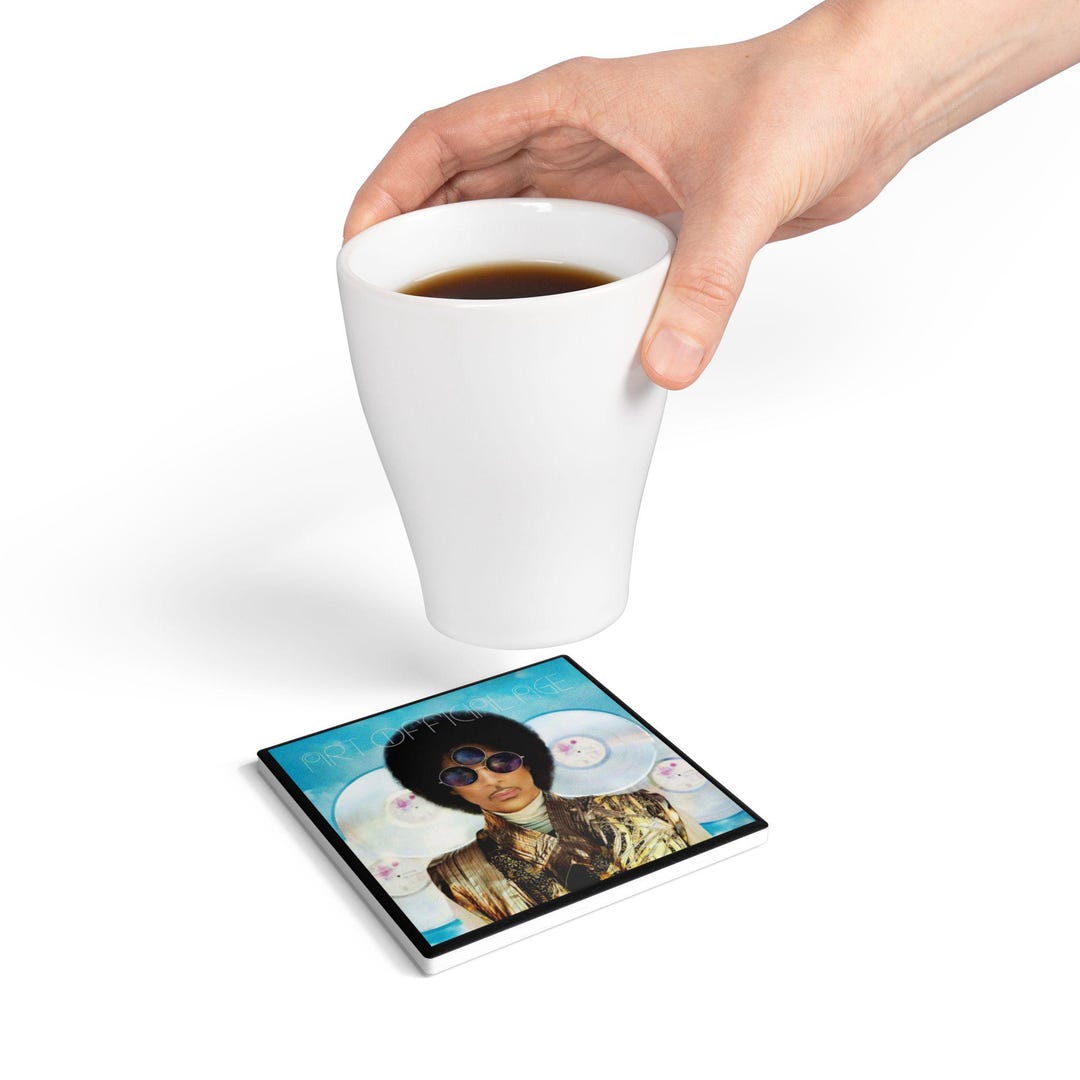 Prince Art Official Age Album Cover Coaster | Discography Artwork - Etsy
