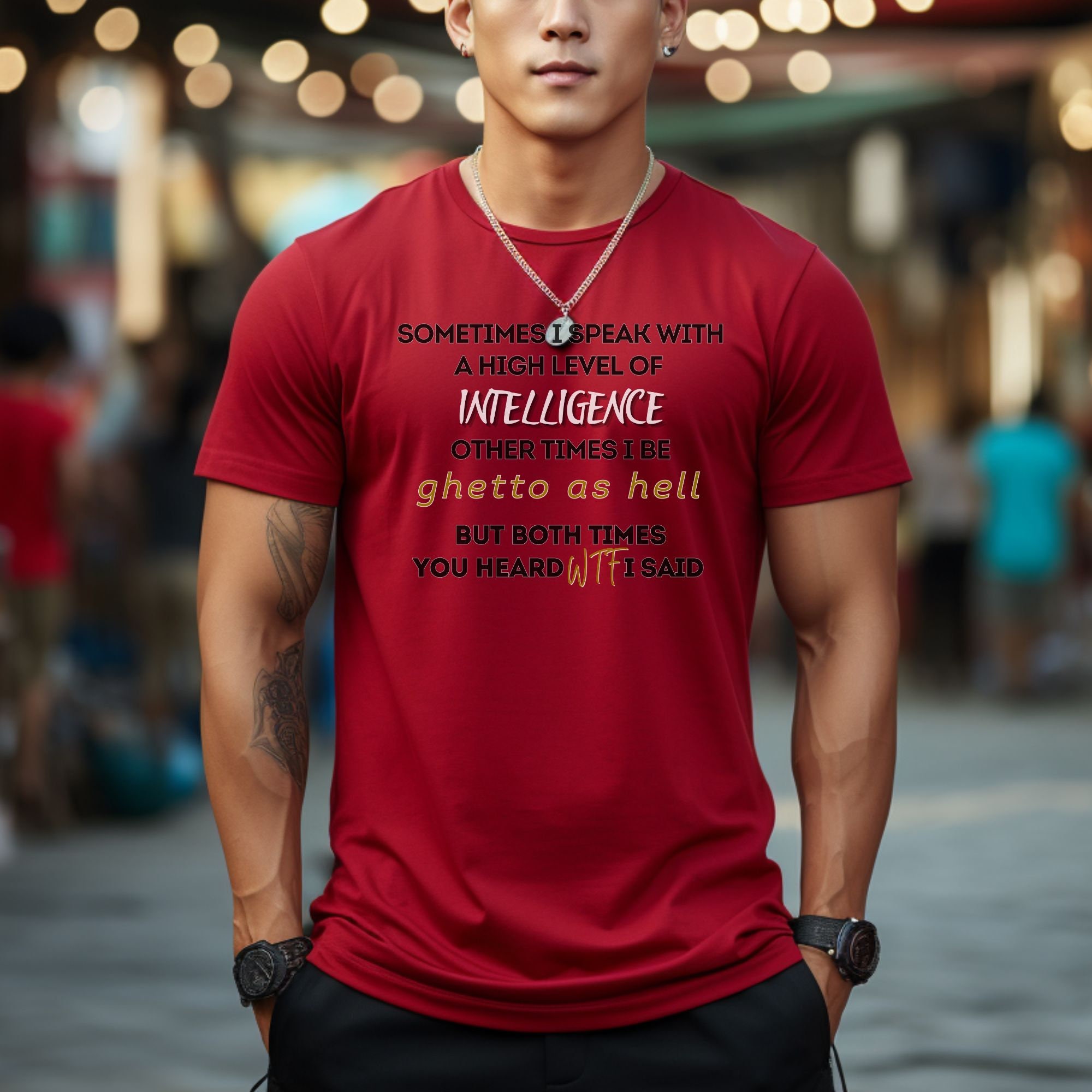 Eloquent AF, Ghetto AF Tee Adulthumor Gift, Sarcastic Tee, Fun Gifted ...