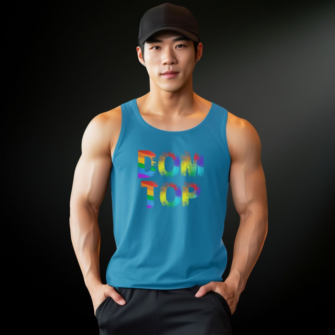 Dom Top Tank LGBTQ Pride Community Tanktop, LGBT Fashion Tanks - Etsy