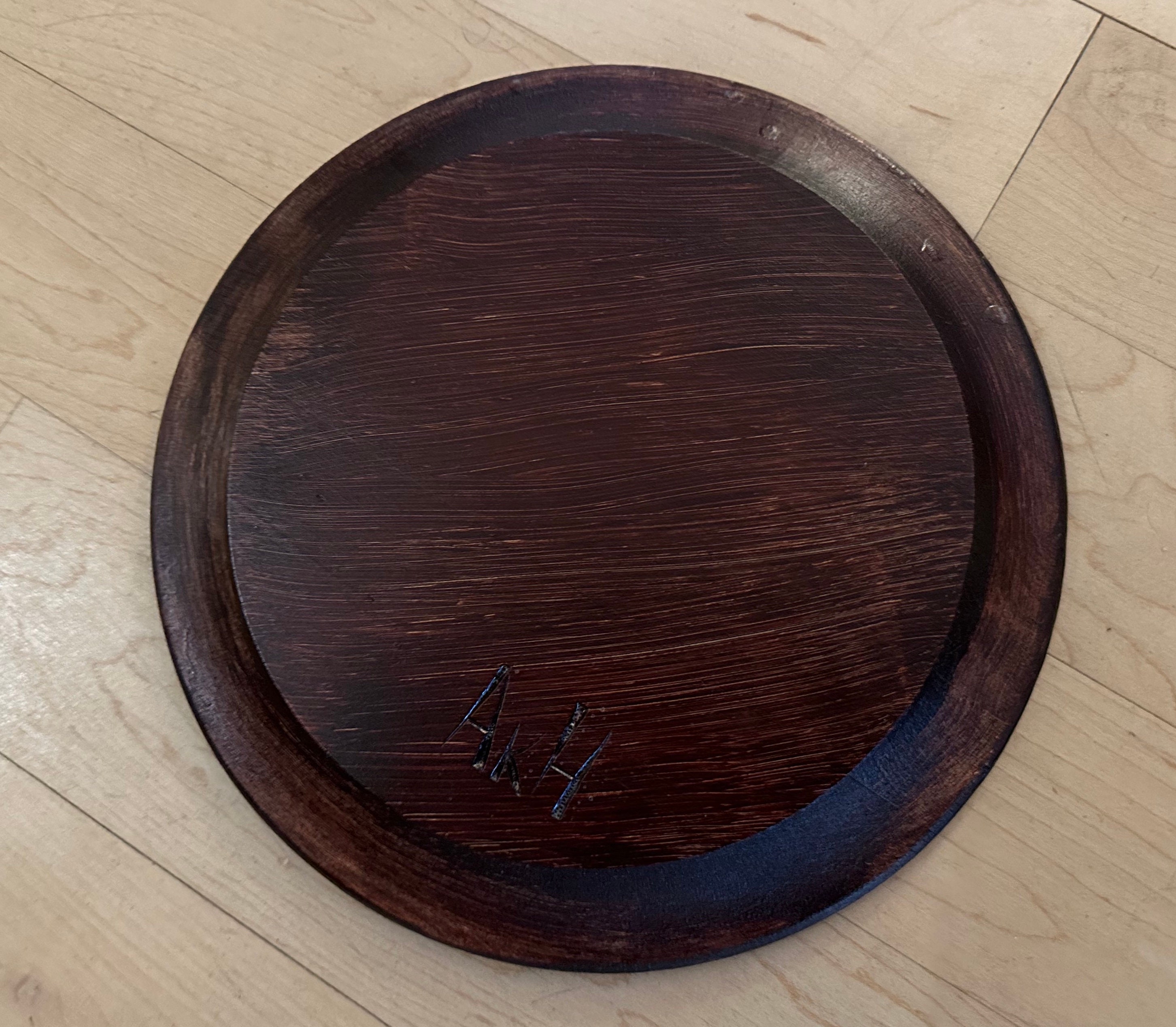 Carved Decorative Plate - Tiger Theme - Etsy