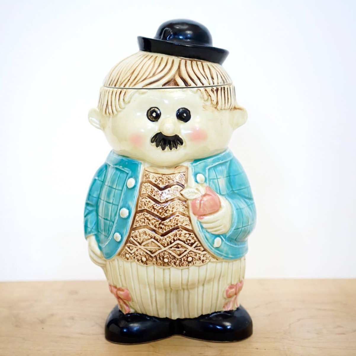Vintage Charlie Chaplin Cookie Jar Japan - Etsy