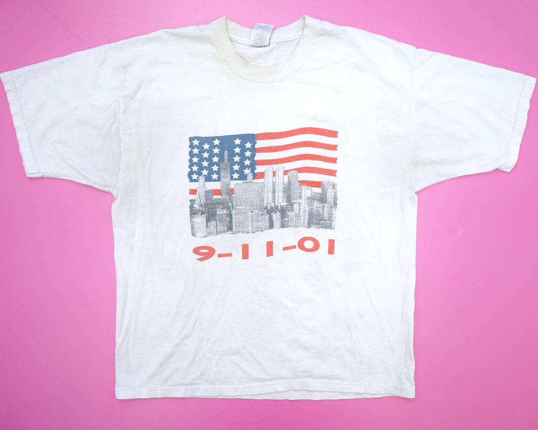 Vintage 00's 9/11 Never Forget Twin Towers Tee Men's Large - Etsy