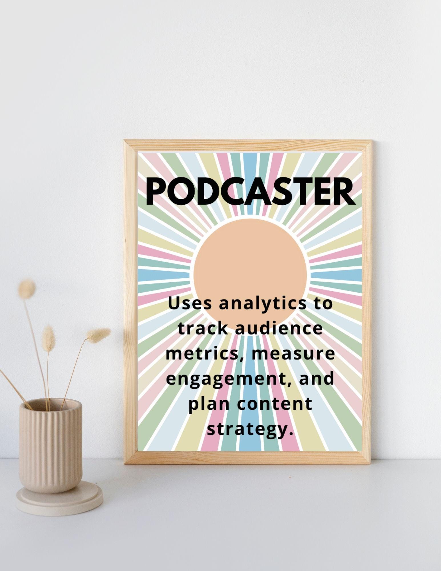 Math Career Job Poster Math Classroom Decor Educational School Posters ...