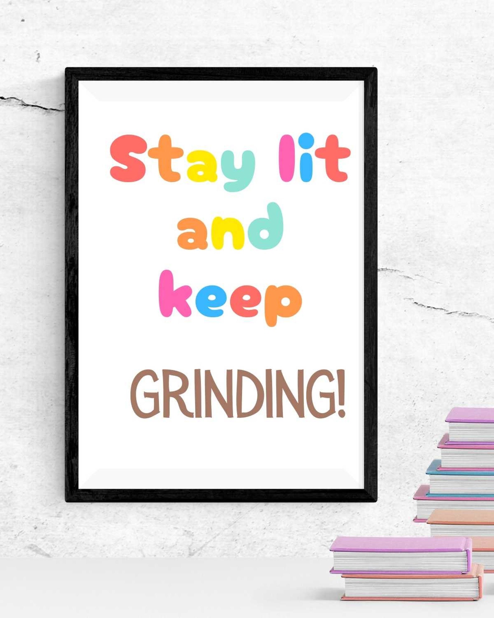 Classroom Poster Back to School Gen Z Slang Motivation for Growth ...