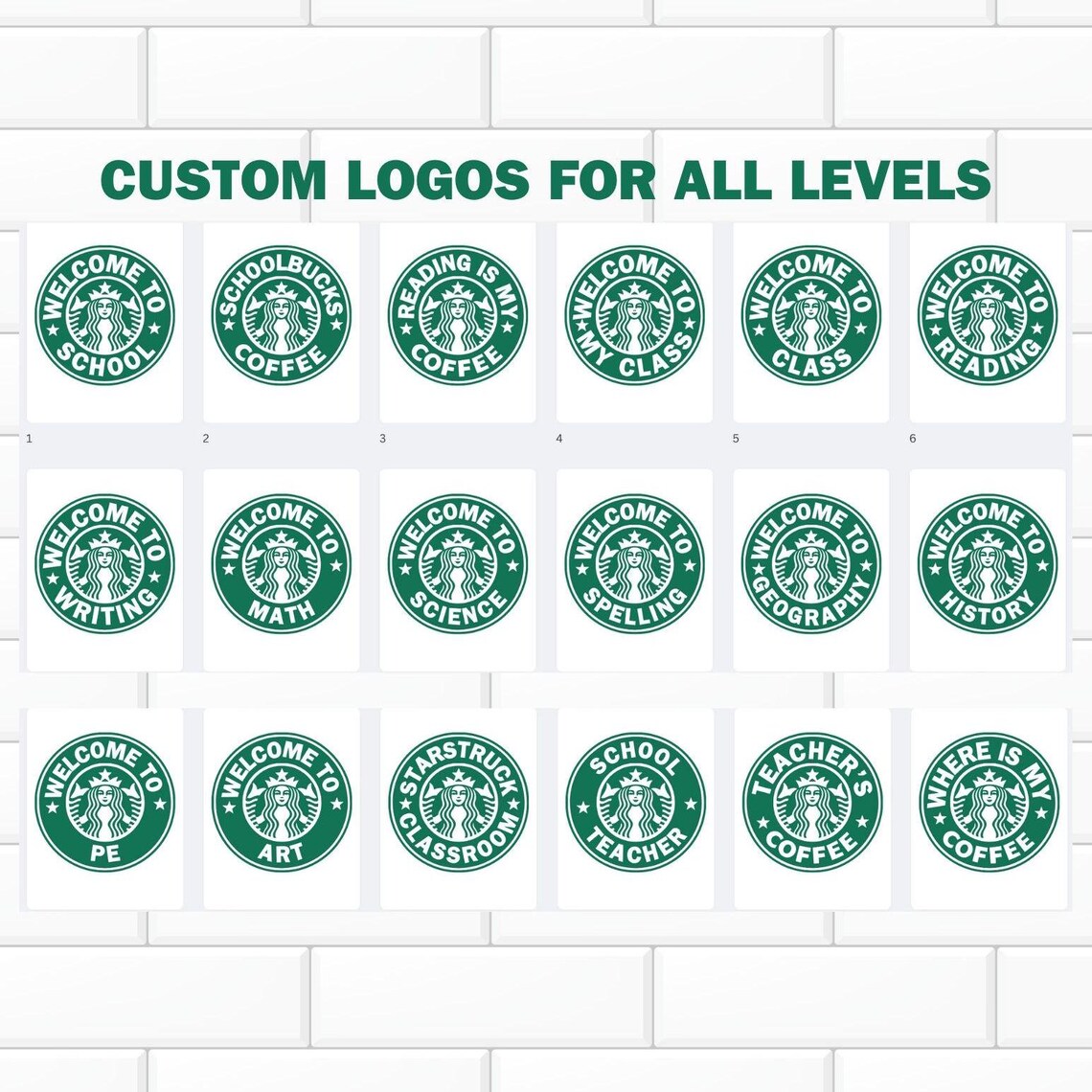 Coffee Cafe Themed Classroom Decor Coffee Shop Bulletin Board Bundle ...