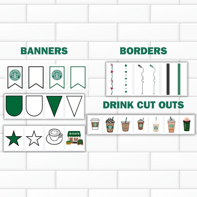 Coffee Theme Classroom Decor Coffee Shop Bulletin Board Bundle School ...