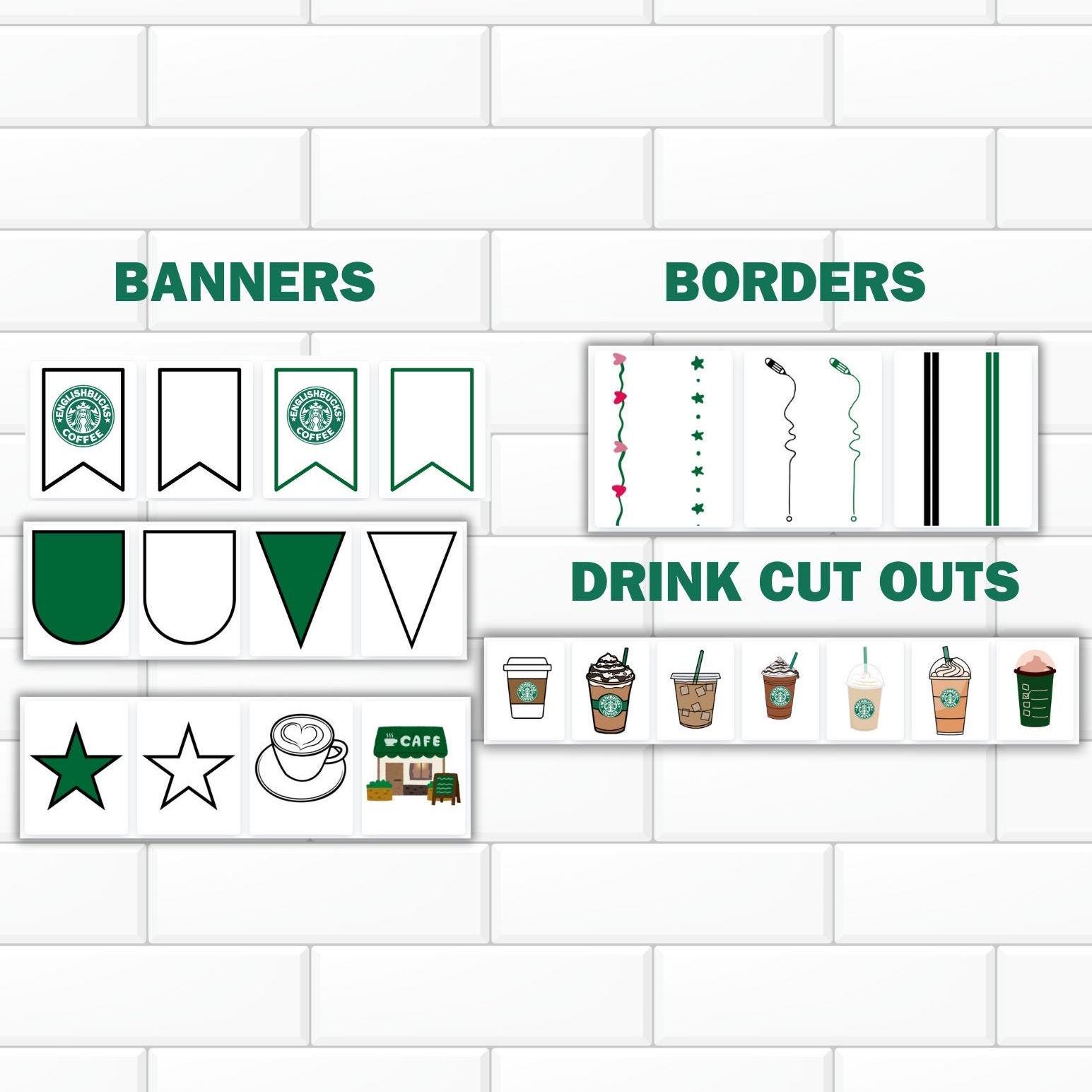 Coffee Theme Classroom Decor Coffee Shop Bulletin Board Bundle School ...