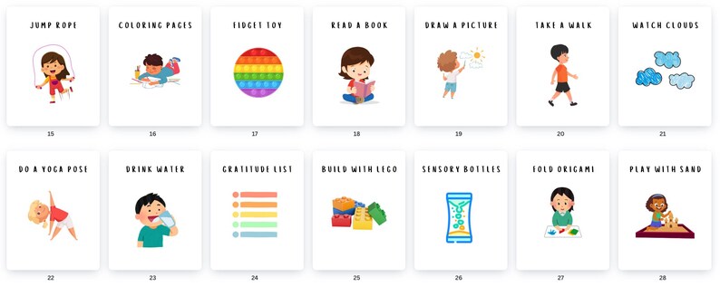 Calming Techniques for Kids Coping Skills Classroom Poster Stress ...