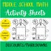 Stock Market Project Lesson for Kids - Middle School Math Classroom ...