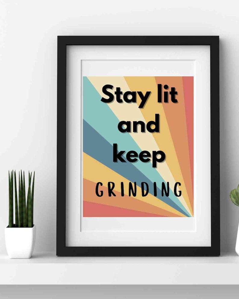 Classroom Poster Back to School Gen Z Slang Motivation for Growth ...