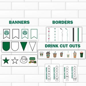 Coffee Theme English ELA Reading Writing Classroom Decor Coffee Shop ...