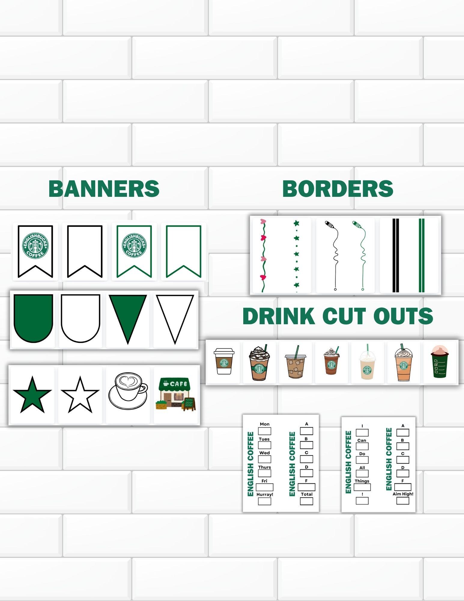 Coffee Theme English ELA Reading Writing Classroom Decor Coffee Shop ...