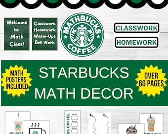 Coffee Theme English ELA Reading Writing Classroom Decor Coffee Shop ...