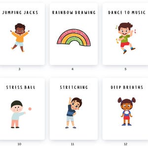 Calming Techniques for Kids Coping Skills Classroom Poster Stress ...