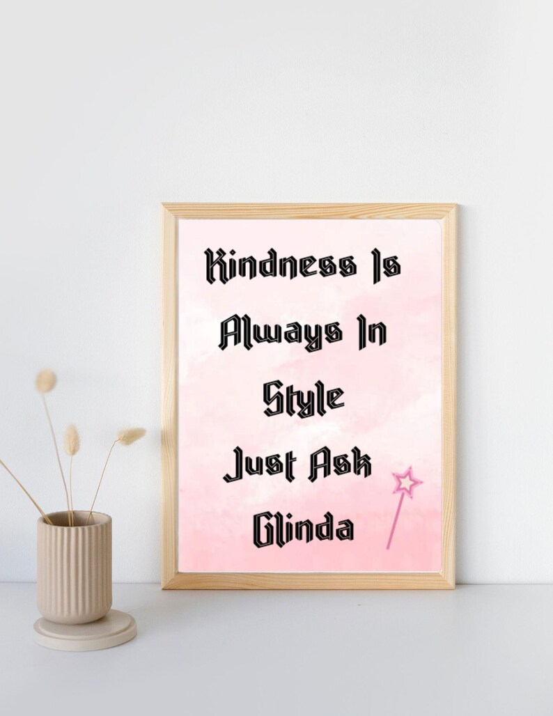 Wicked Musical Classroom Poster Motivation Growth Mindset Back to ...