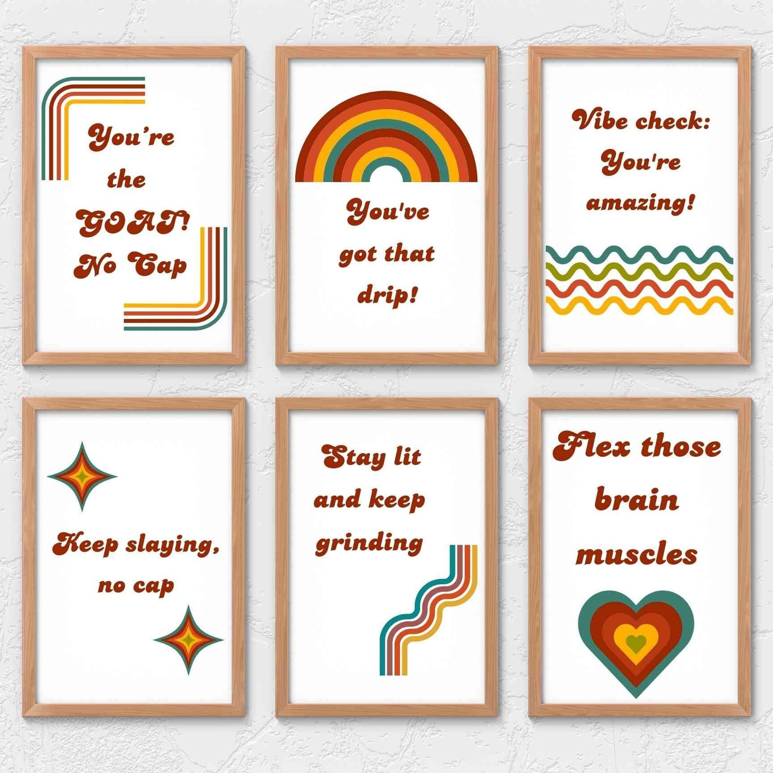 Classroom Motivation Gen Z Slang Poster for Growth Mindset Classroom ...