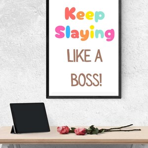 Classroom Poster Back to School Gen Z Slang Motivation for Growth ...