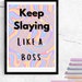 Classroom Poster Back to School Gen Z Slang Motivation for Growth ...