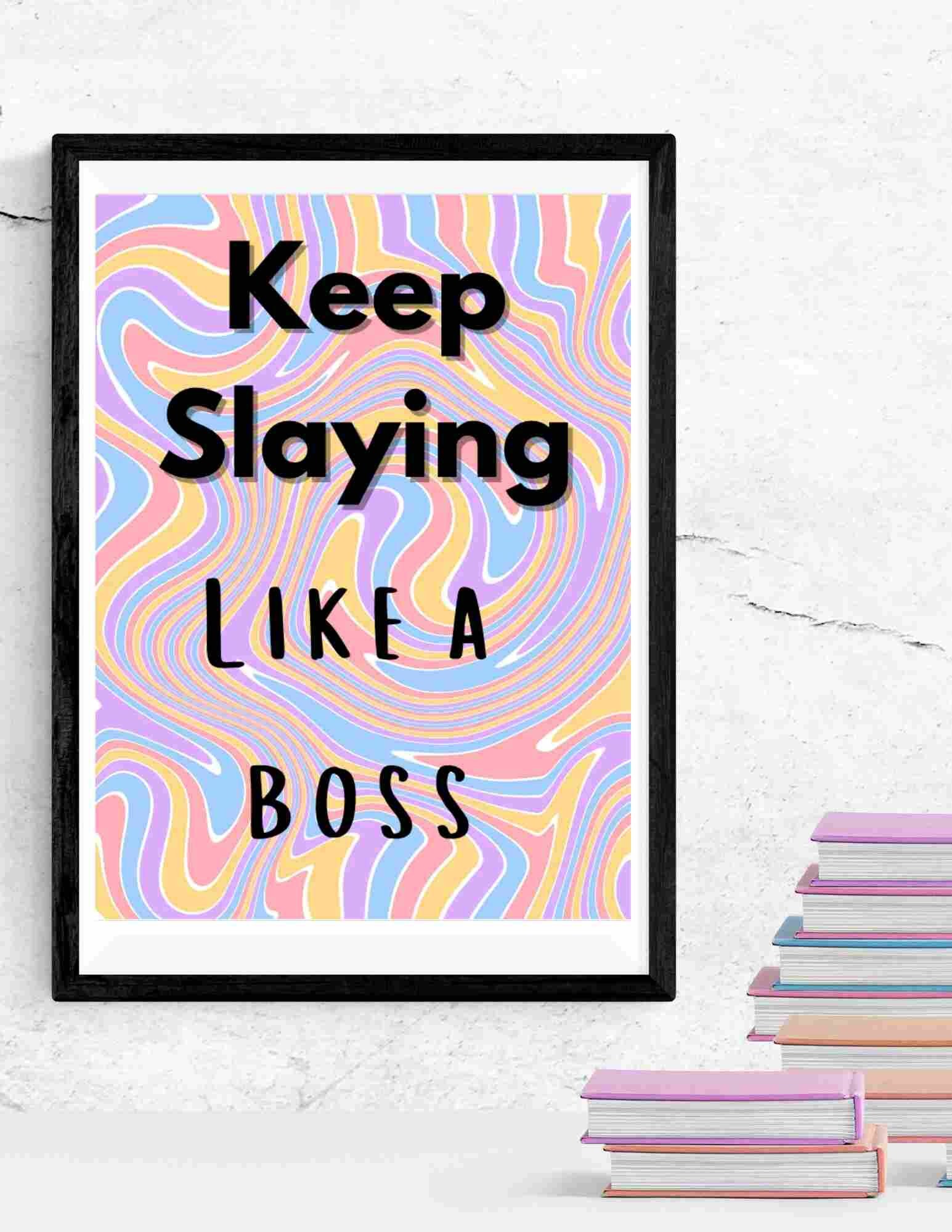 Classroom Poster Back to School Gen Z Slang Motivation for Growth ...