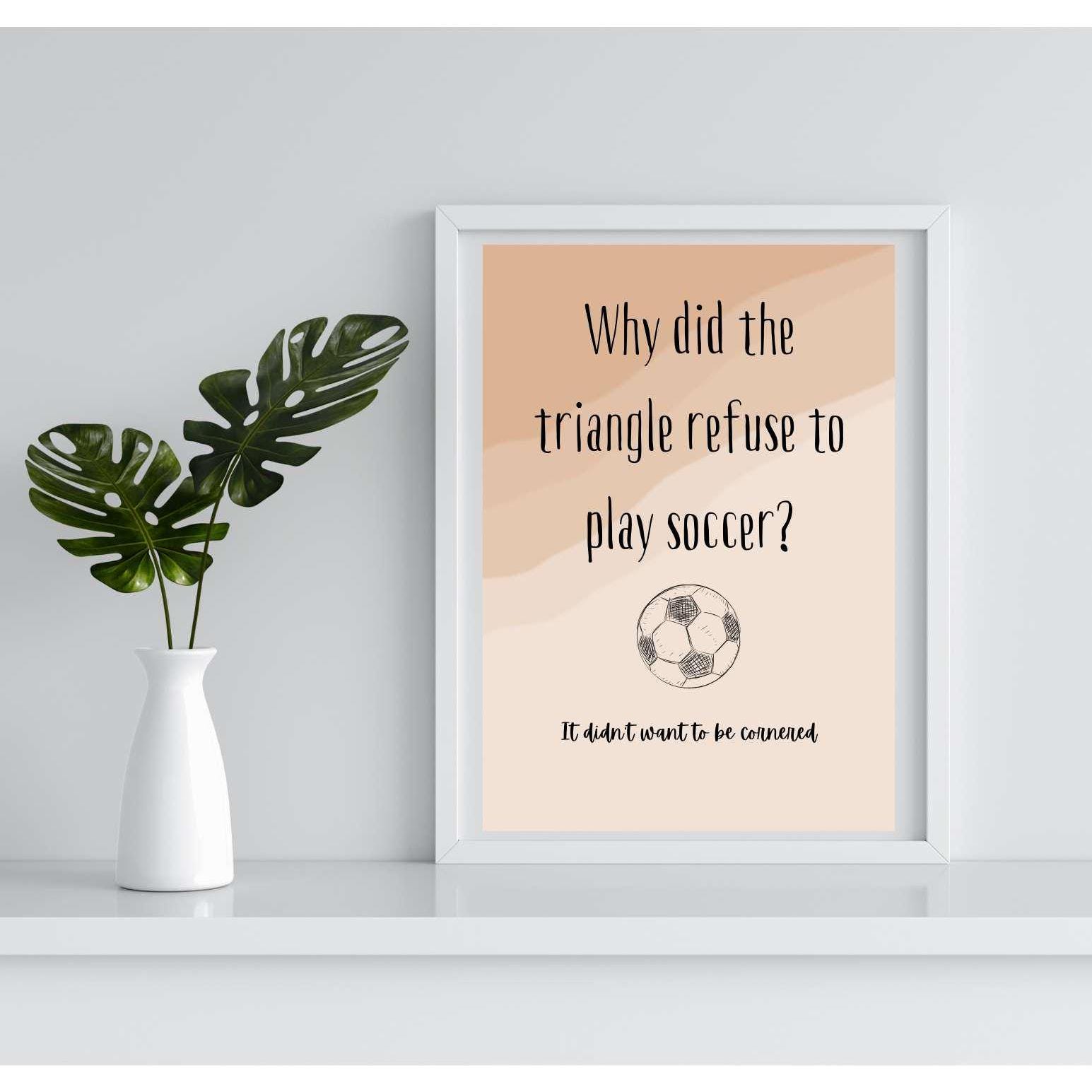 Funny Math Jokes Poster Classroom Posters Printable Hilarious Puns ...
