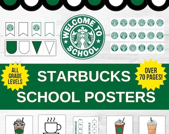 Coffee Theme Science Classroom Decor Coffee Shop Bulletin Board Bundle ...