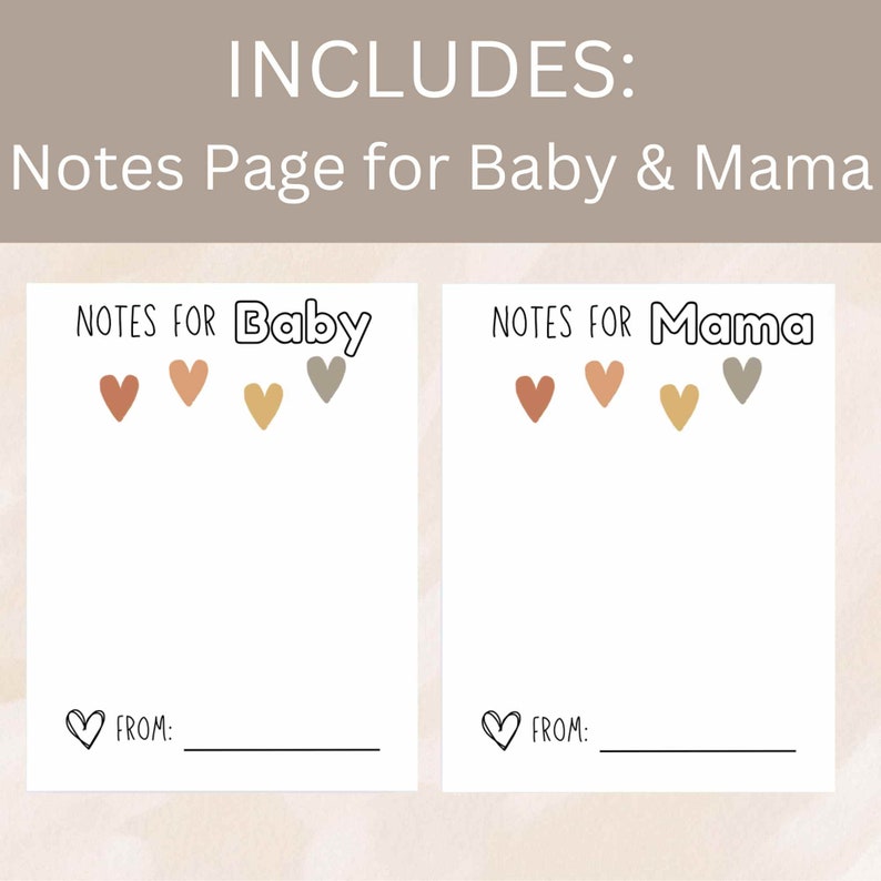Baby Shower Game Idea Coloring Activity Boho ABC Baby Rainbow Book ...