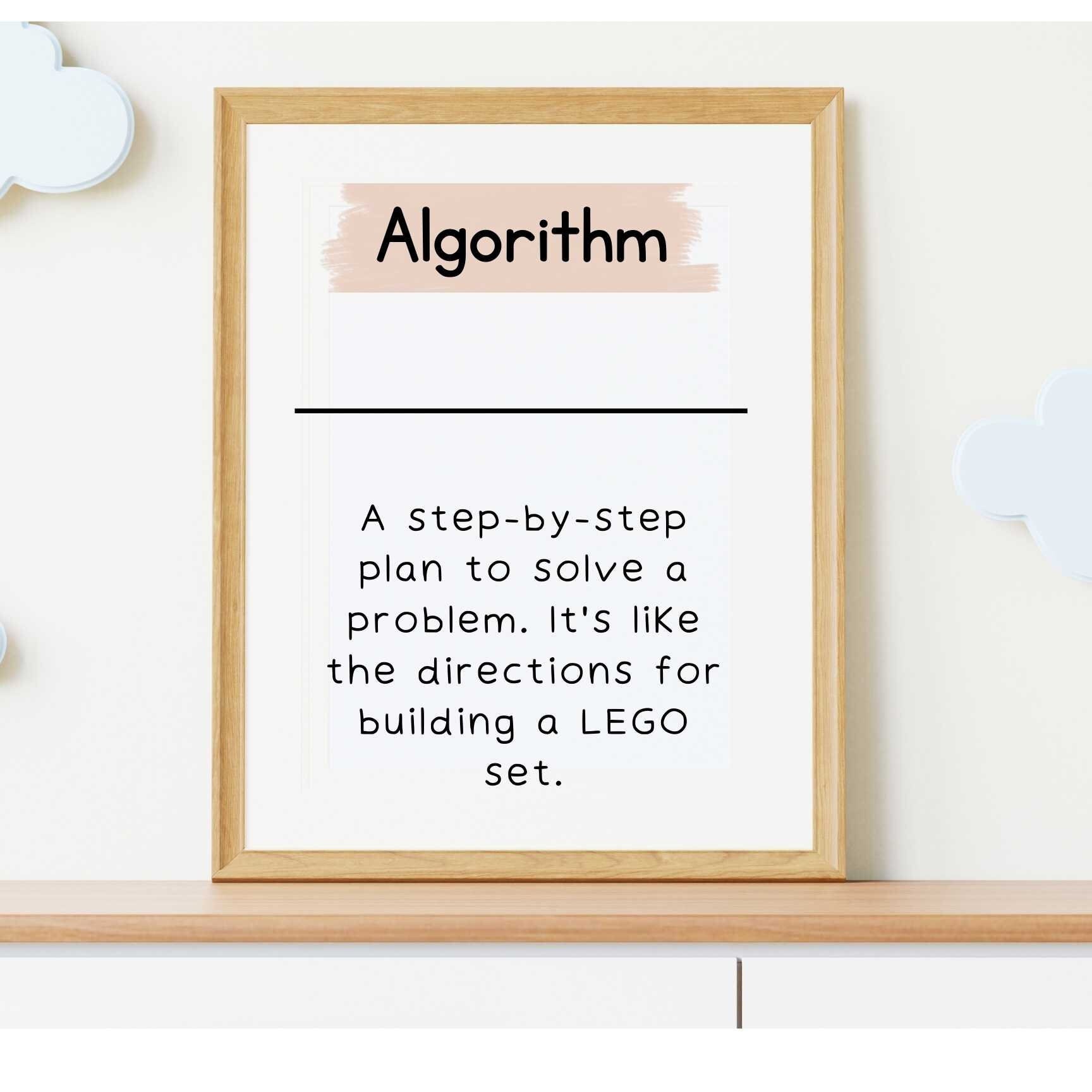 Kids Coding Terms Educational Poster Decor Instant Digital Download Fun ...