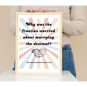 Funny Math Jokes Poster Classroom Posters Printable Hilarious Puns ...