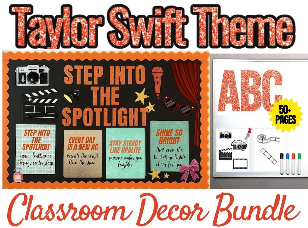 Taylor Swift Theme Life of a Showgirl Classroom Decor Posters PDF ...