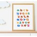 Animal Alphabet Poster Nursery Wall Art Nursery Decor Printable Wall ...