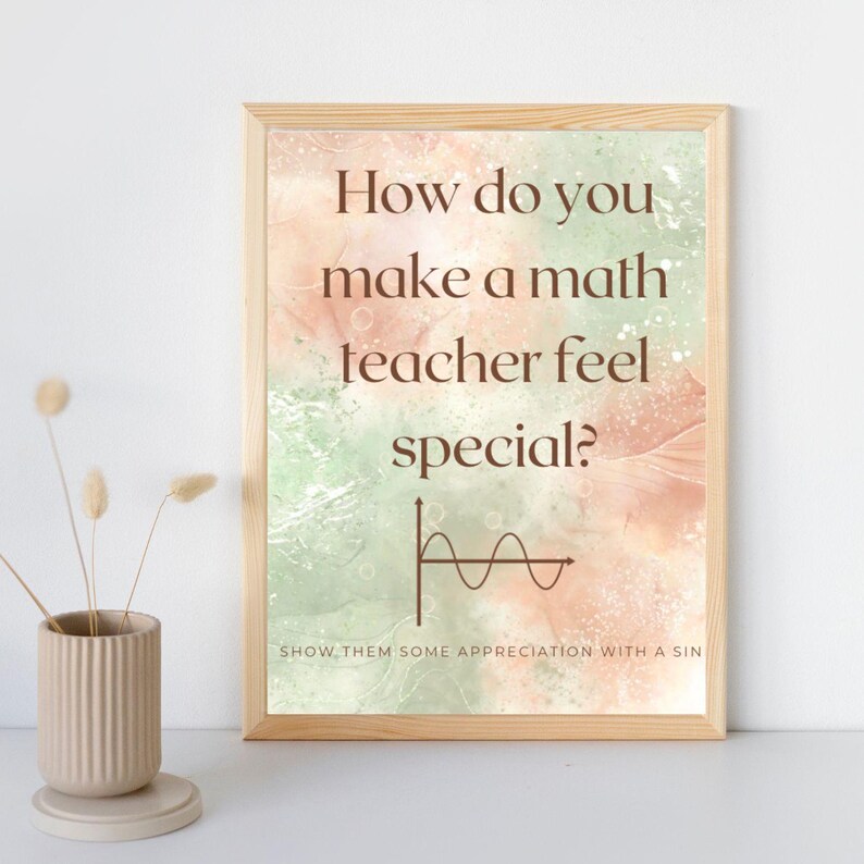 Funny Math Jokes Poster Classroom Posters Printable Corny Puns Print ...