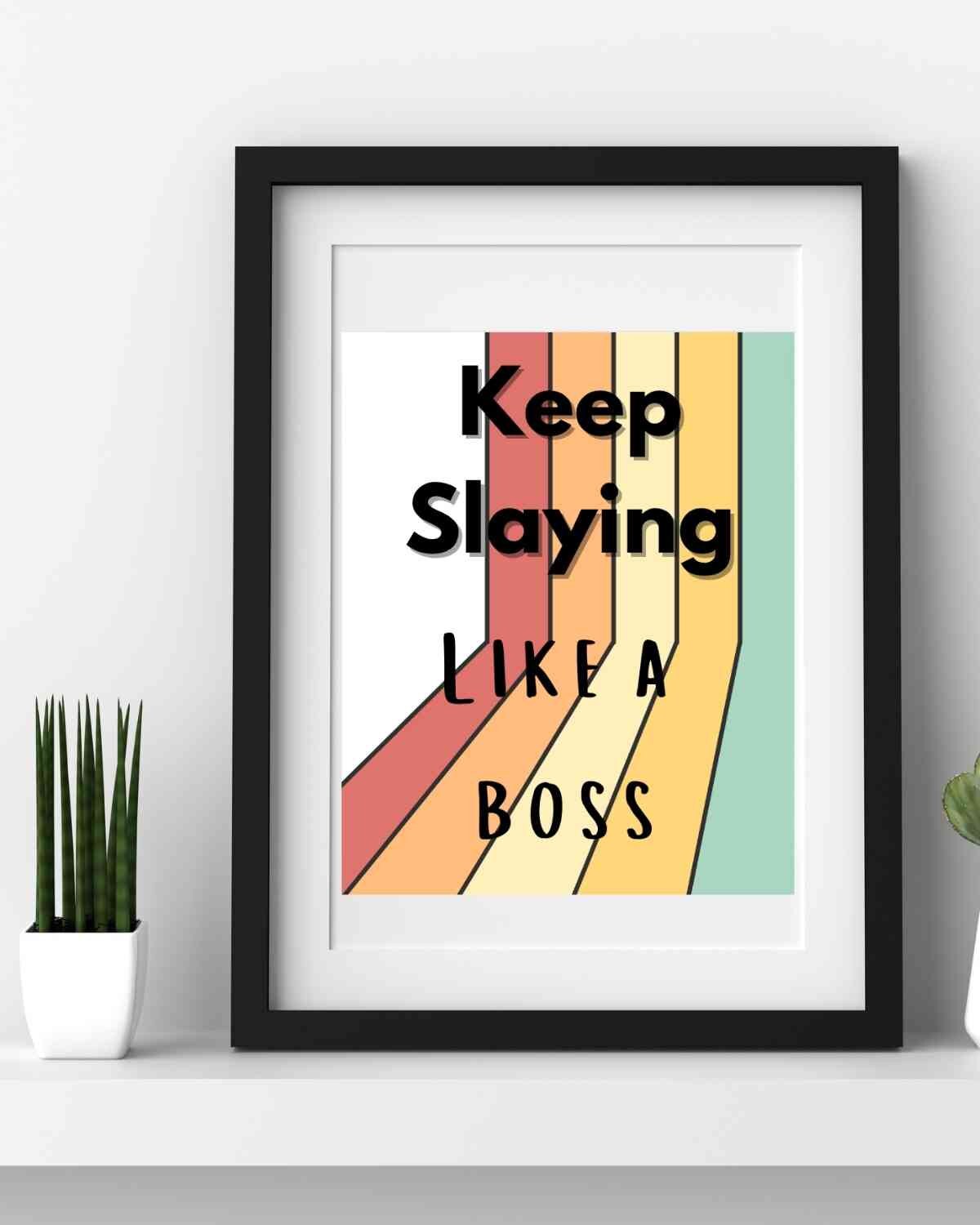 Classroom Poster Back to School Gen Z Slang Motivation for Growth ...