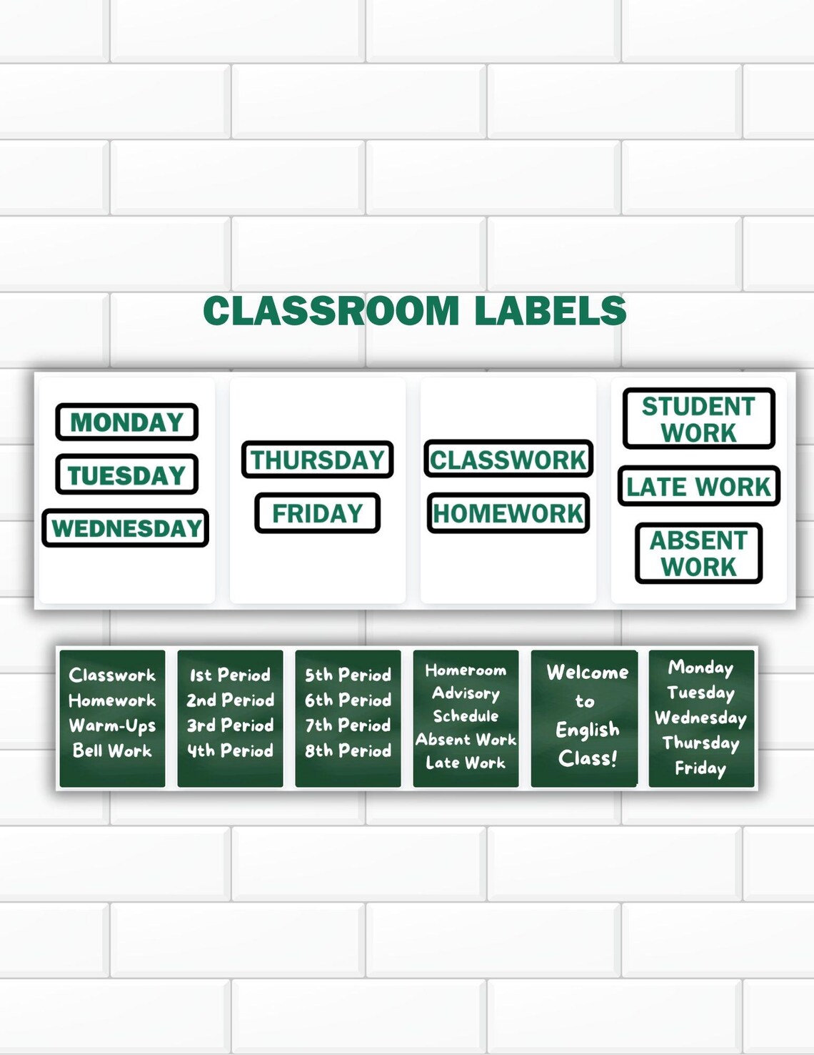 Coffee Theme English ELA Reading Writing Classroom Decor Coffee Shop ...