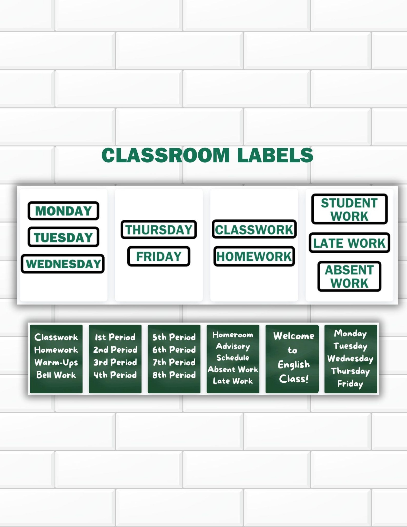 Coffee Theme English ELA Reading Writing Classroom Decor Coffee Shop ...