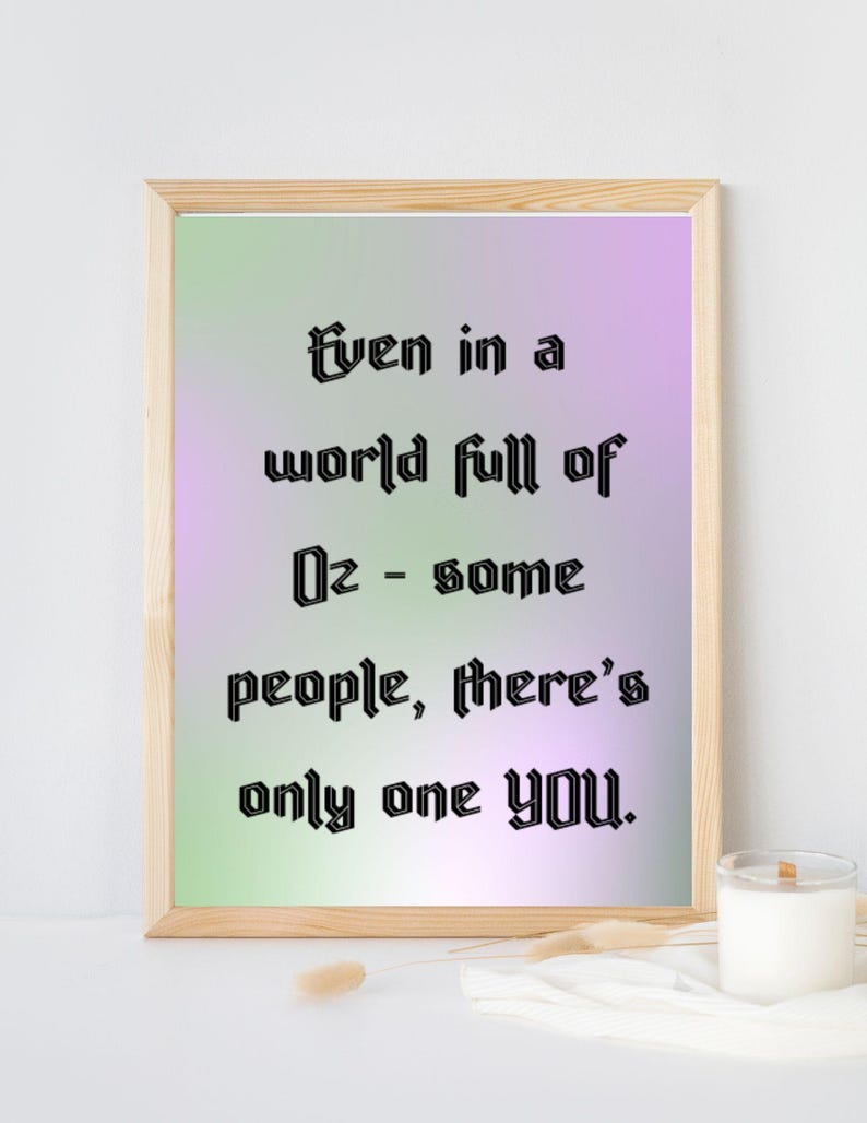 Wicked Musical Classroom Poster Motivation Growth Mindset Back to ...