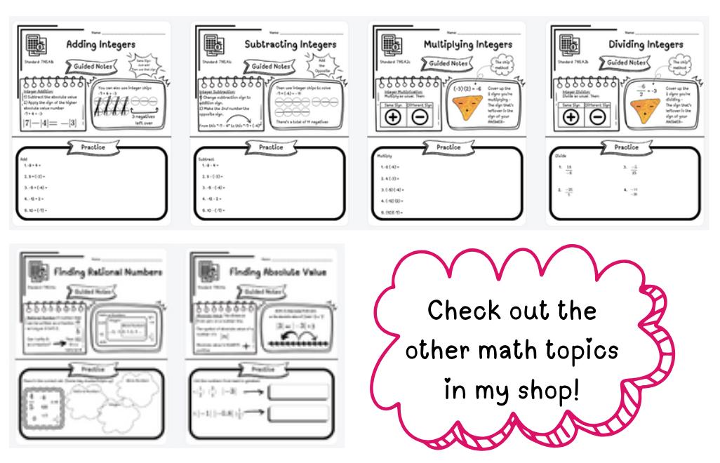 7th Grade Middle School Math - Populations Samples Box & Whisker Plot ...