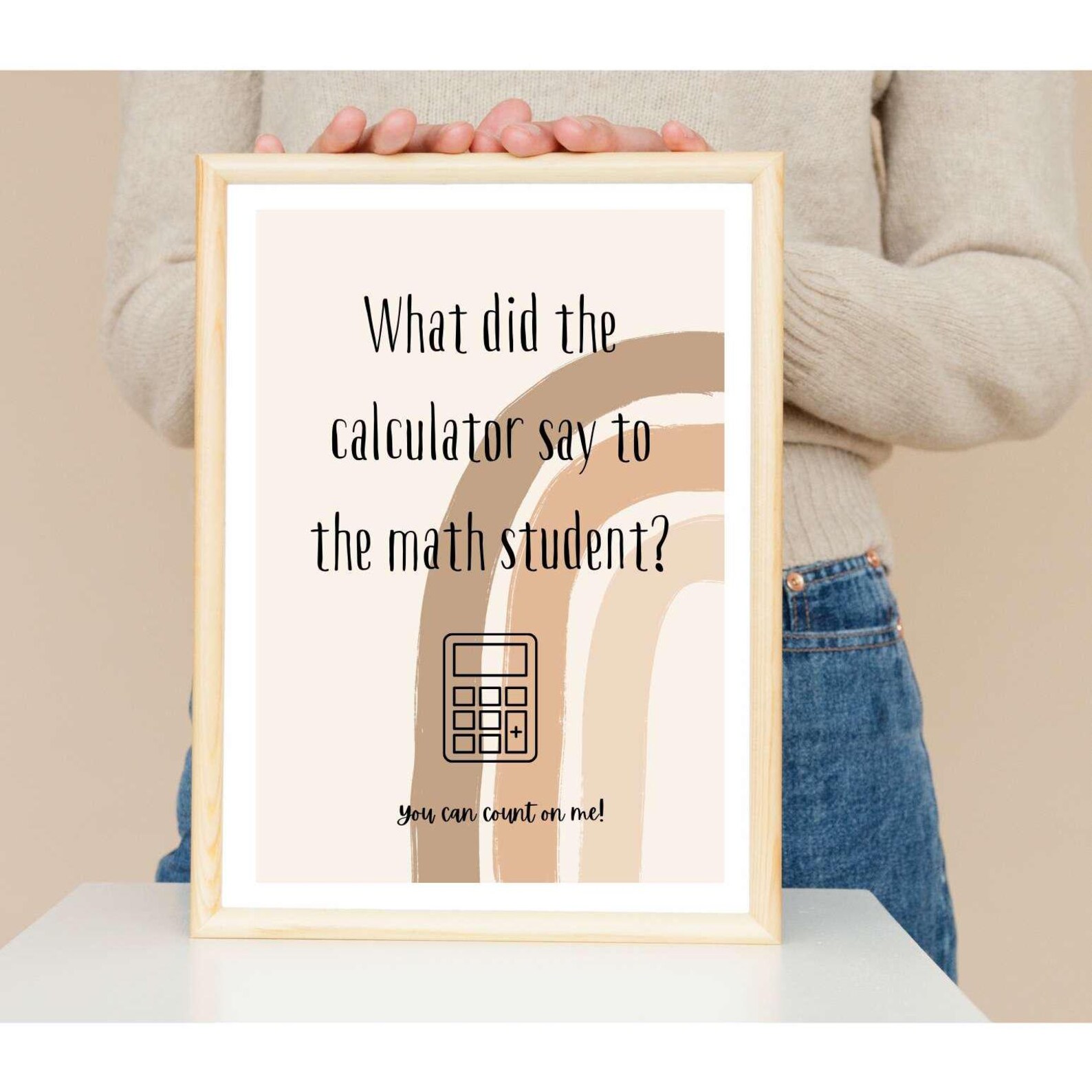 Funny Math Jokes Poster Classroom Posters Printable Hilarious Puns ...