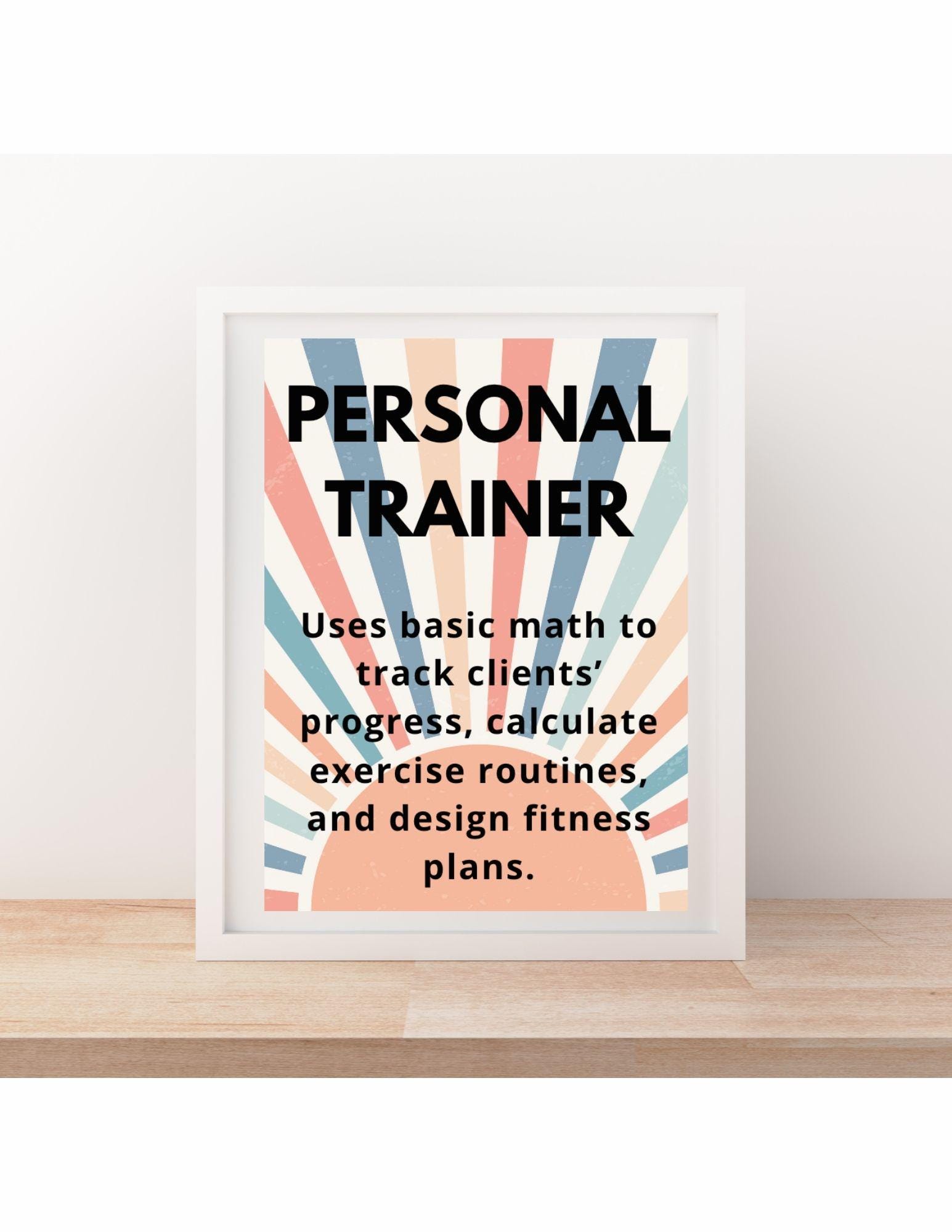 Math Career Job Poster Math Classroom Decor Educational School Posters ...