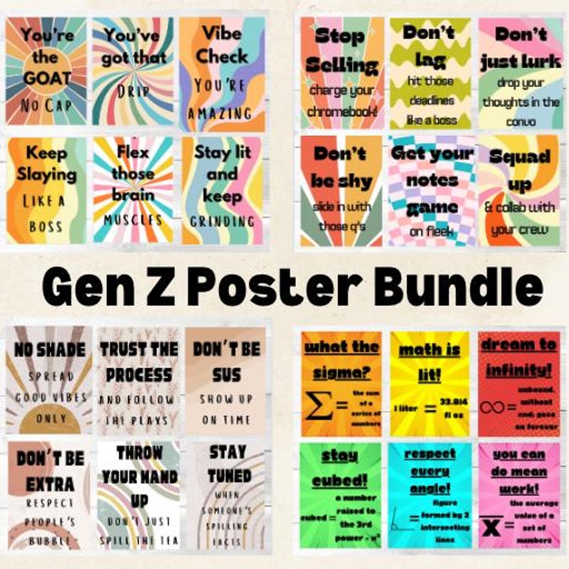 Gen Z Decor - Etsy
