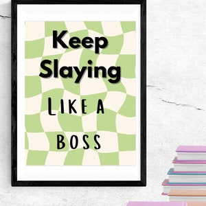 Classroom Poster Back to School Gen Z Slang Motivation for Growth ...