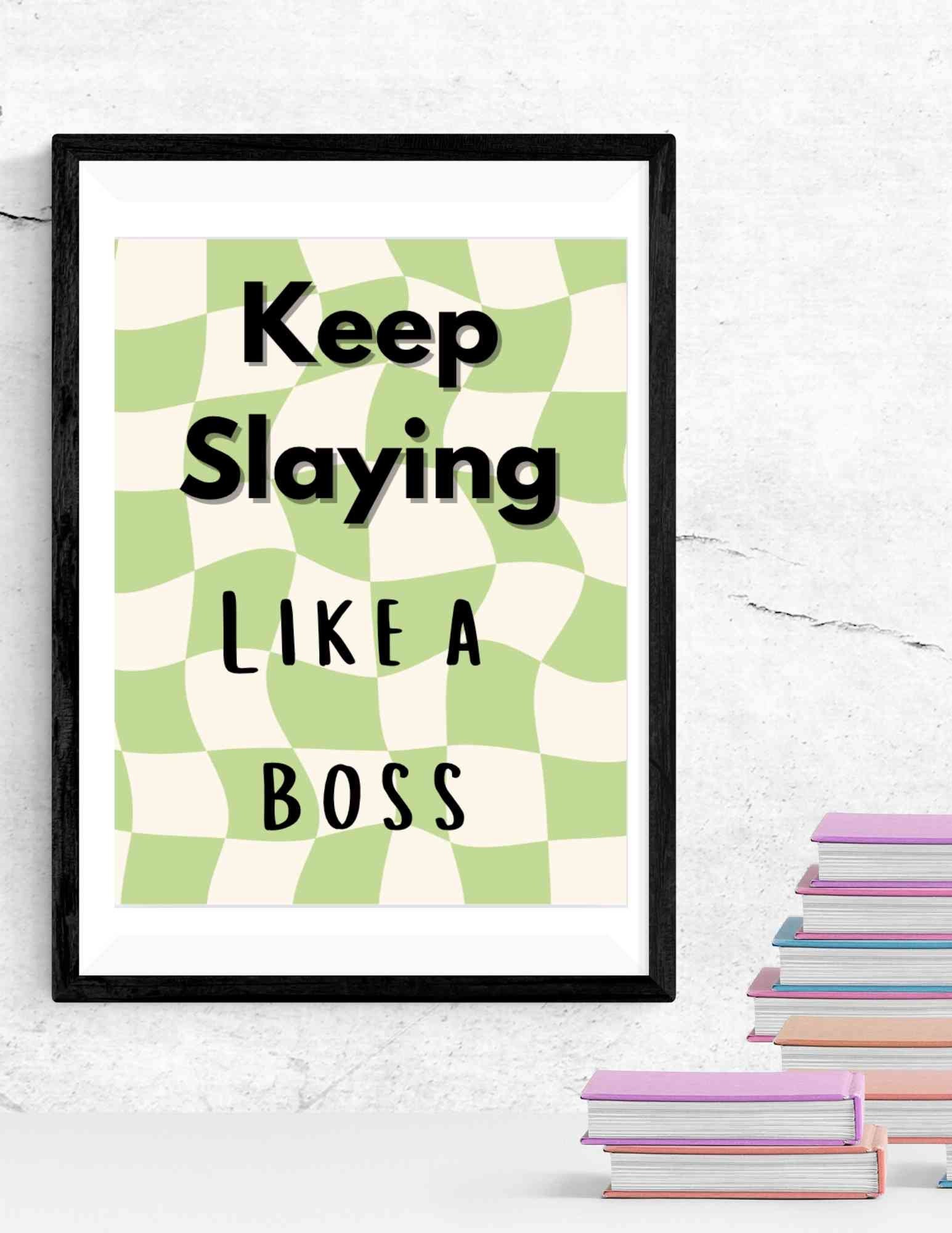 Classroom Poster Back to School Gen Z Slang Motivation for Growth ...