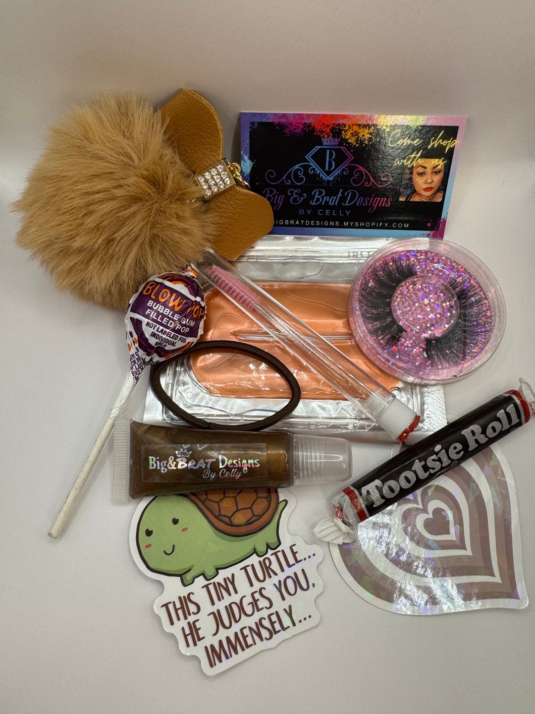 Caramilized Milk Flavor Super Moisturizing Lip Gloss, Lash Bundle Deal, Handmade Gloss, Candy ...