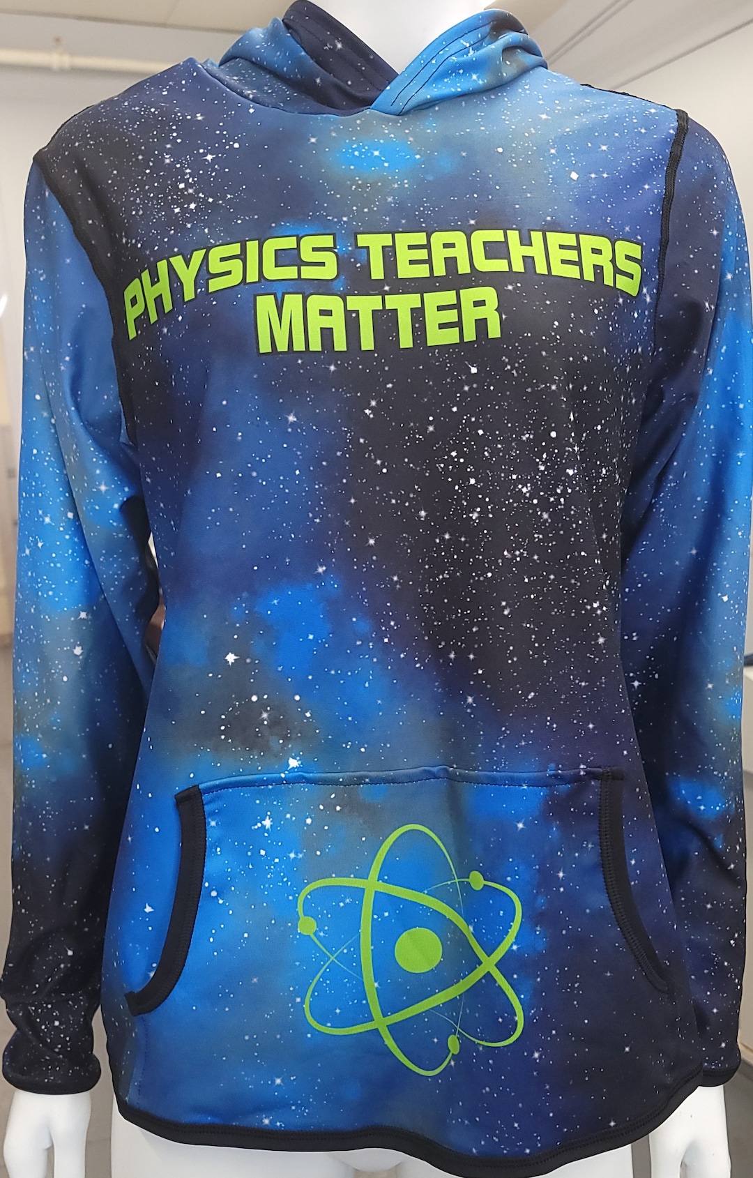 Women's Physics Teacher Hoodie Clothes USA Made Realistic Physics ...