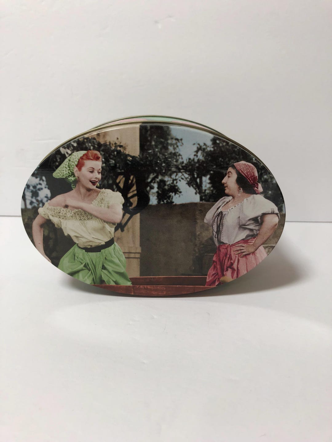 I Love Lucy Tin Grape Stomping Italian Movie Collectible Lucille Ball ...