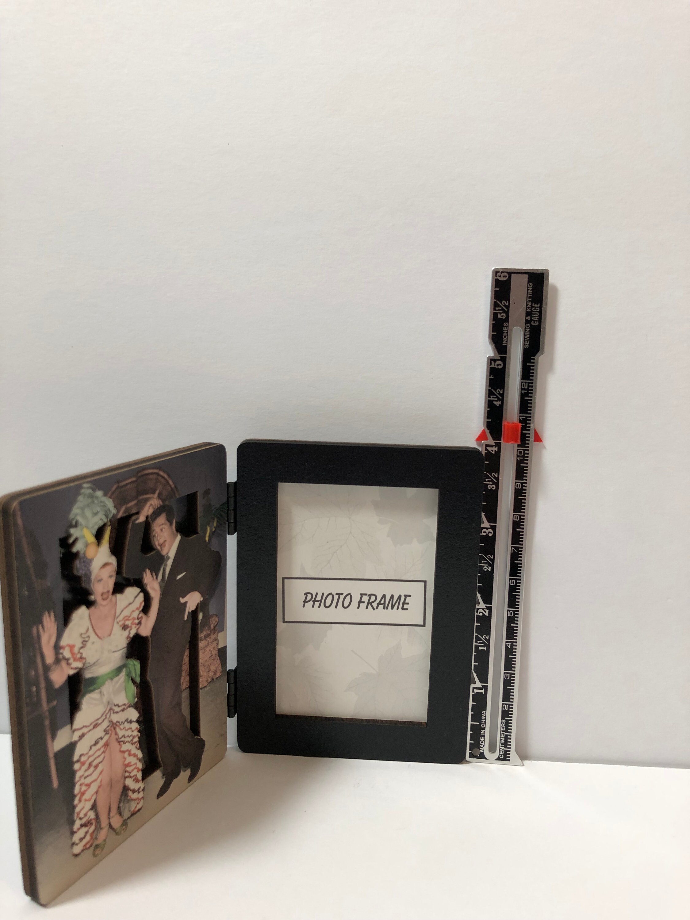 I Love Lucy Die Cut Hinged Folding Photo Frame 3 X 2 Carmen Miranda ...