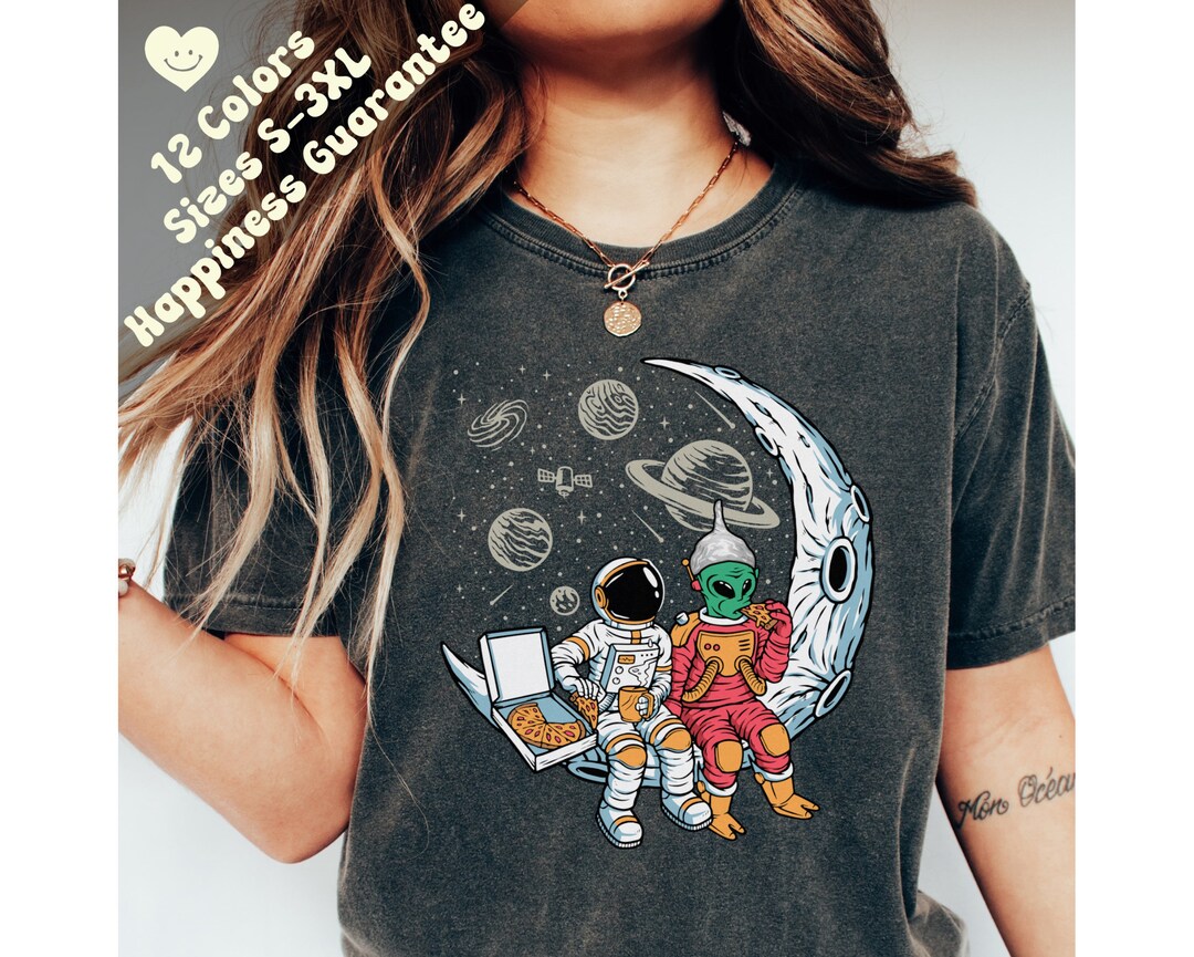 Alien Tshirt, UFO Tshirt, National Friendship Day, Funny UFO Tshirt ...